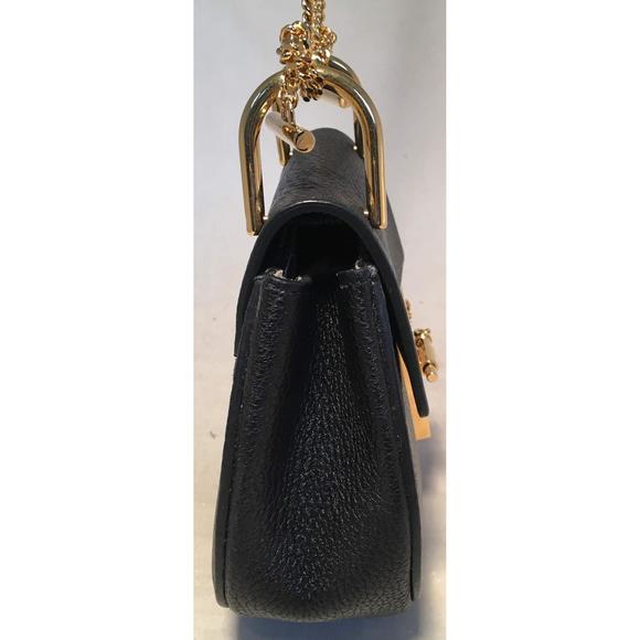 Chloe | Bags | Chloe Nwot Mini Drew Black Leather Saddle Bag | Poshmark